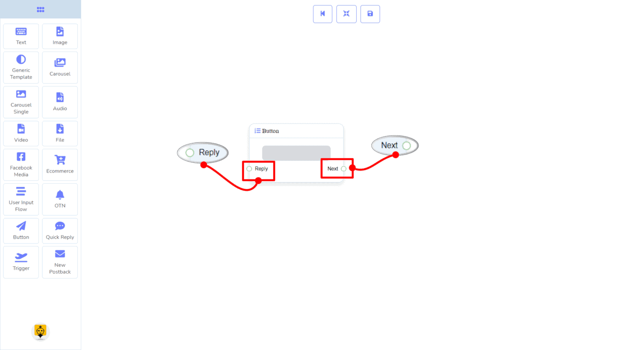 Messenger Bot - Visual Flow Builder
