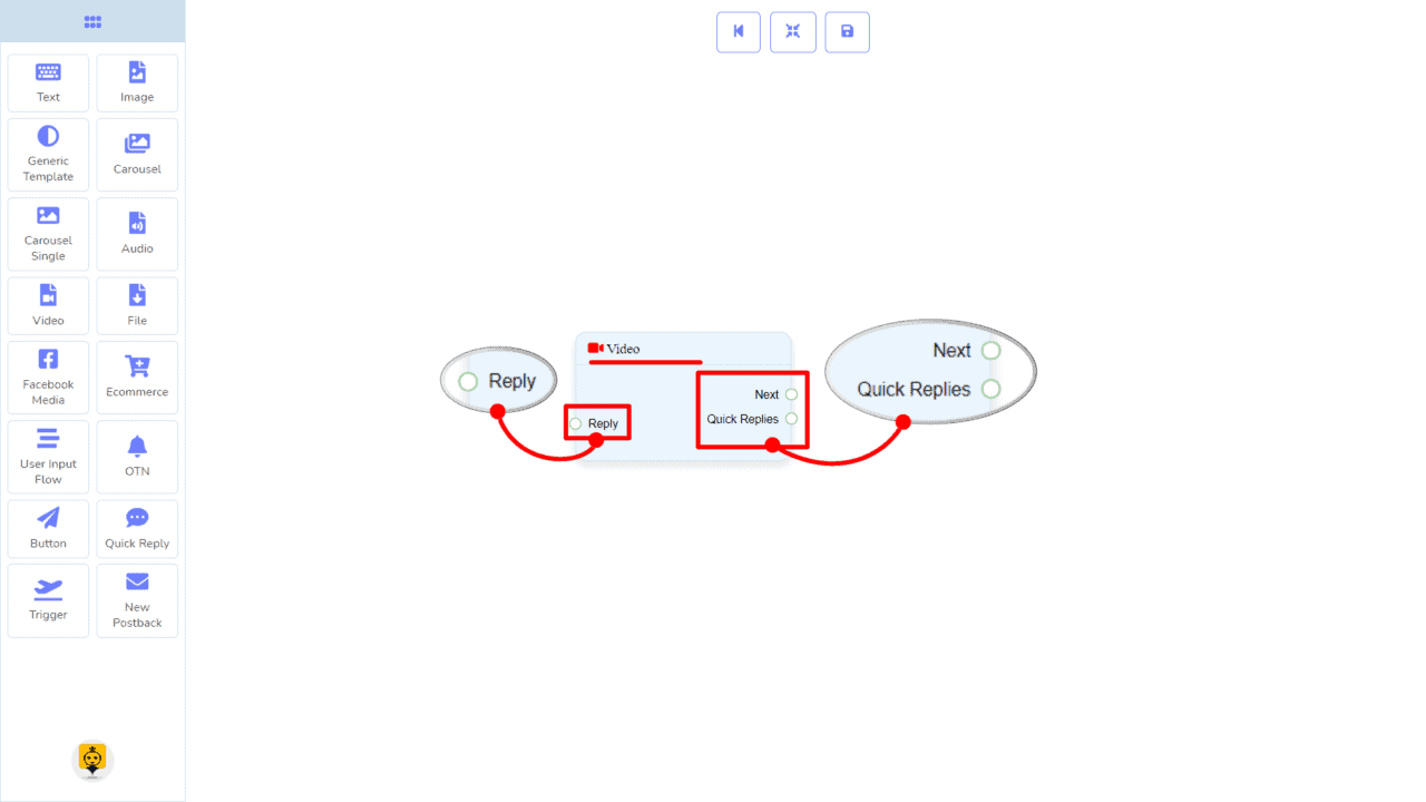 Messenger Bot - Visual Flow Builder