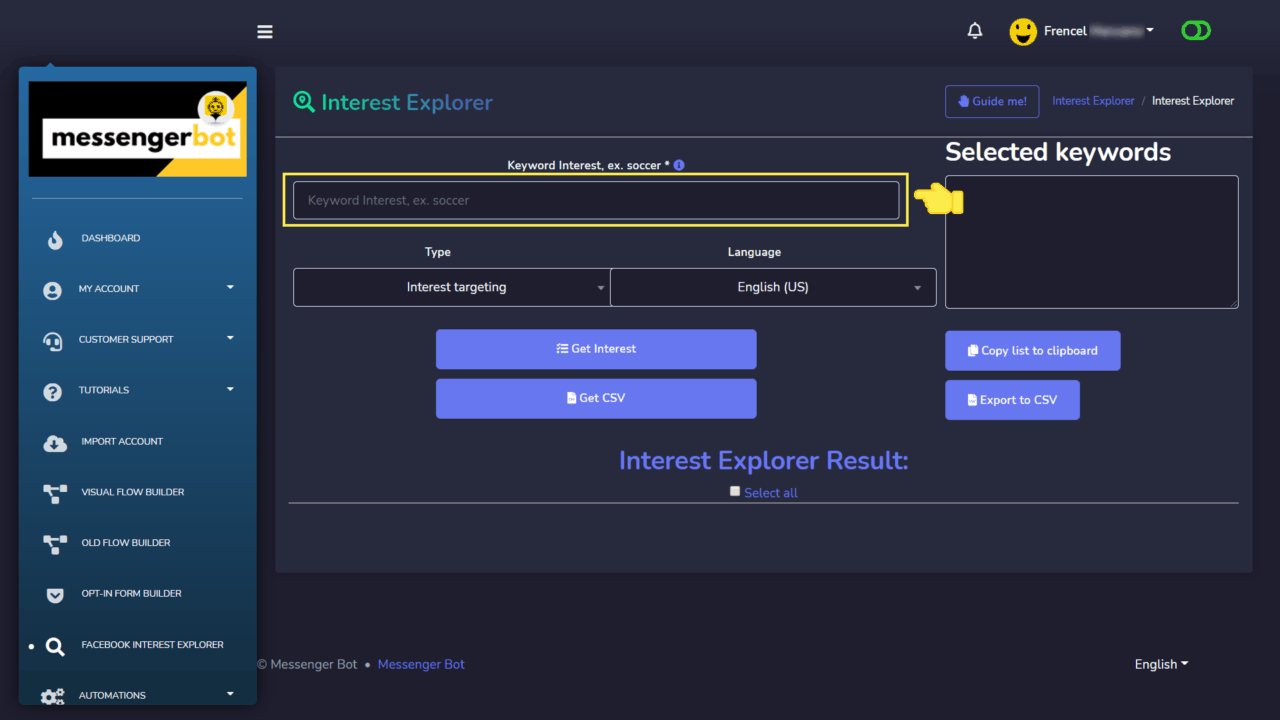 How To Use Facebook Interest Explorer