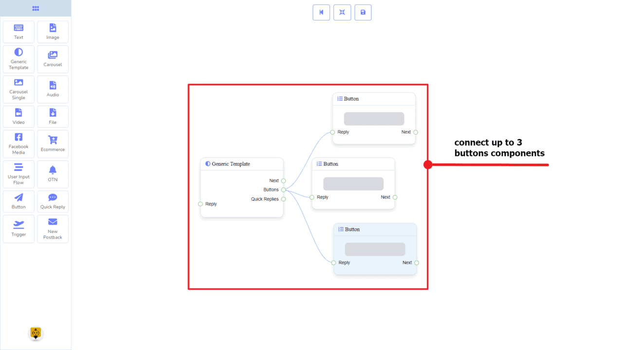 Messenger Bot - Visual Flow Builder