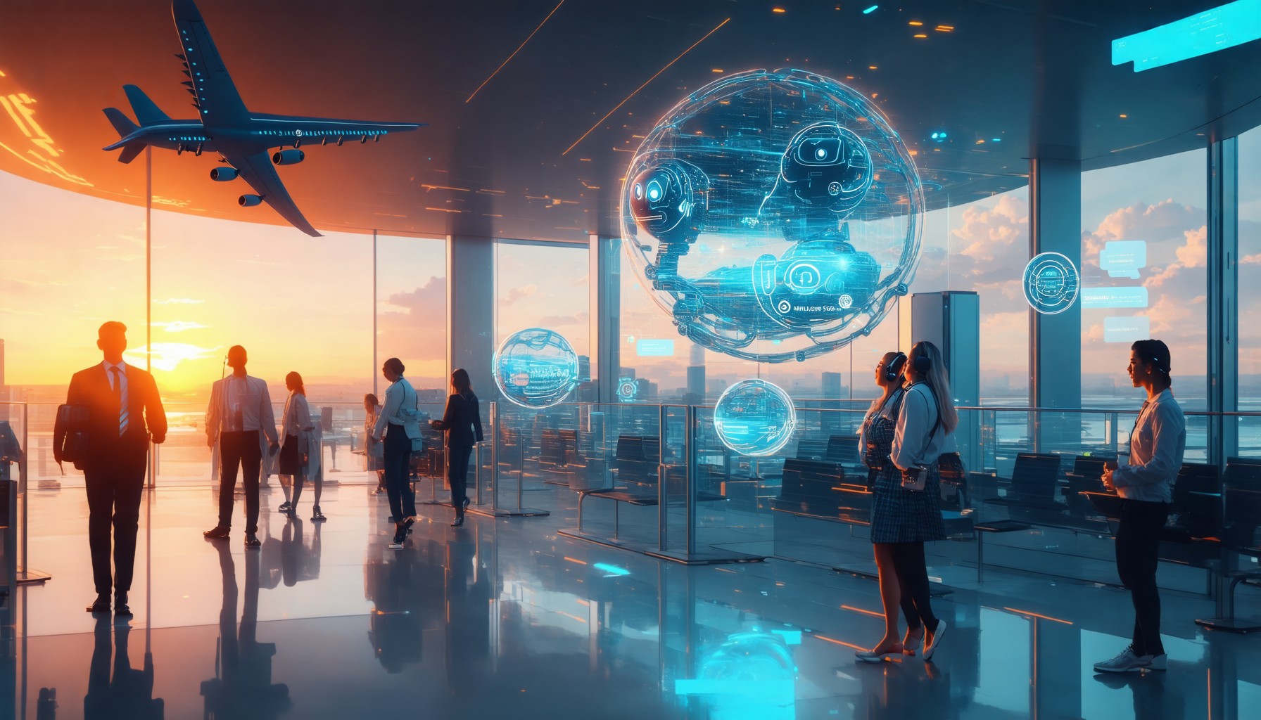 转变客户支持：人工智能如何提升航空公司及其他行业的服务、成本和能力 - Messenger Bot