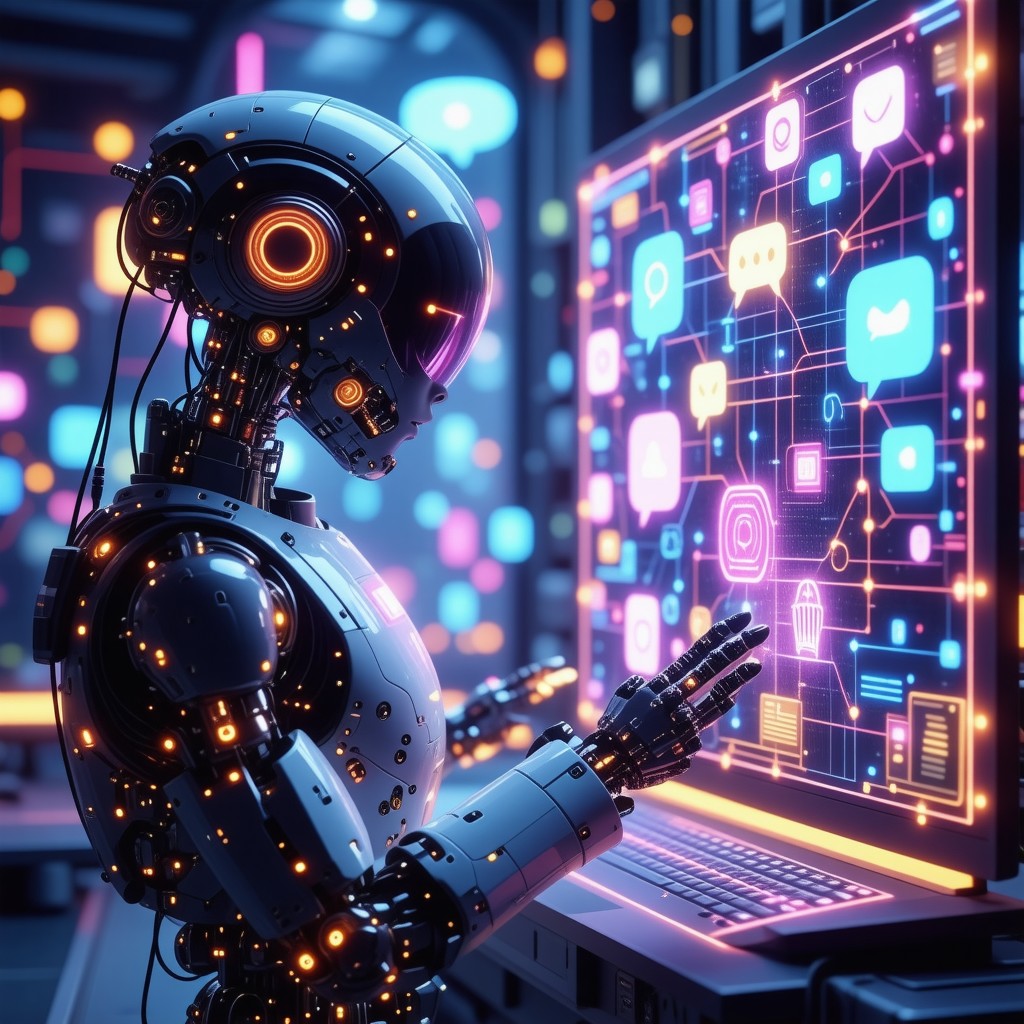 Engajando-se em Robô de IA Online: Como Comunicar-se com Seu Assistente ...