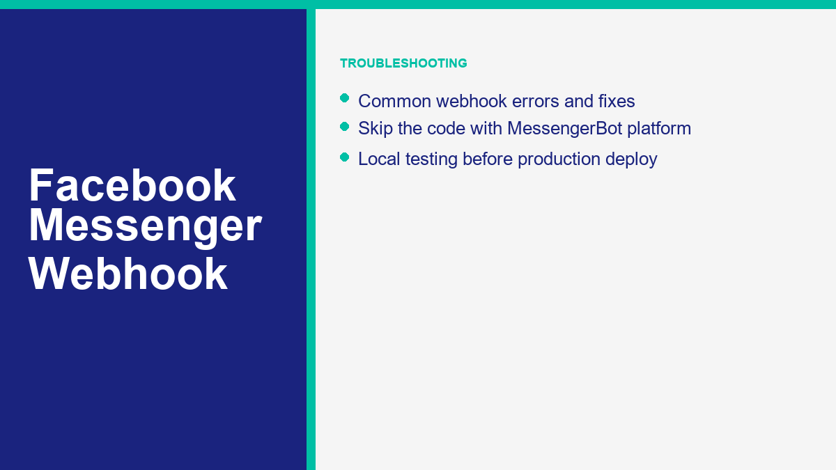 Facebook Messenger Webhook Setup 2026: Developer Guide For Receiving ...